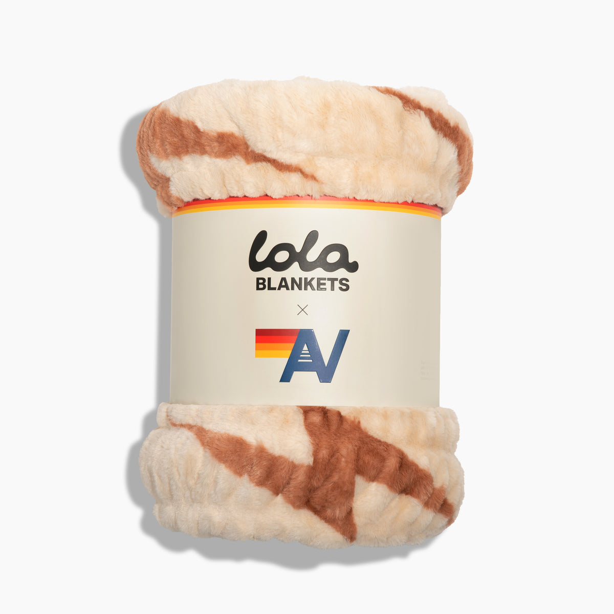 Beige // Copper Bolt – Lola Blankets