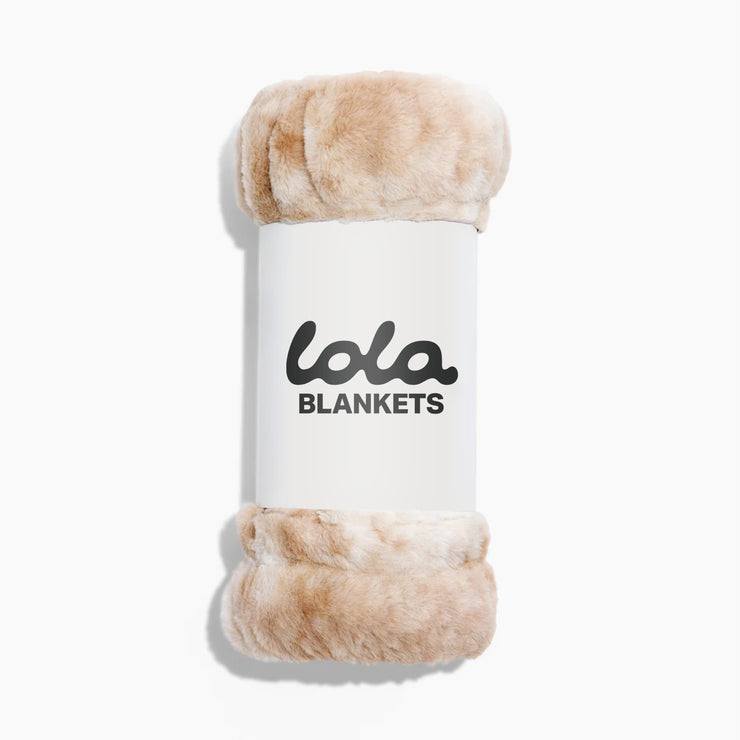 The Lola Pet Blanket | Caramel N' Cream – Lola Blankets